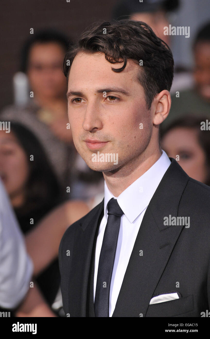 LOS ANGELES, CA - MARCH 18, 2014: Ben Lloyd-Hughes at the Los Angeles ...