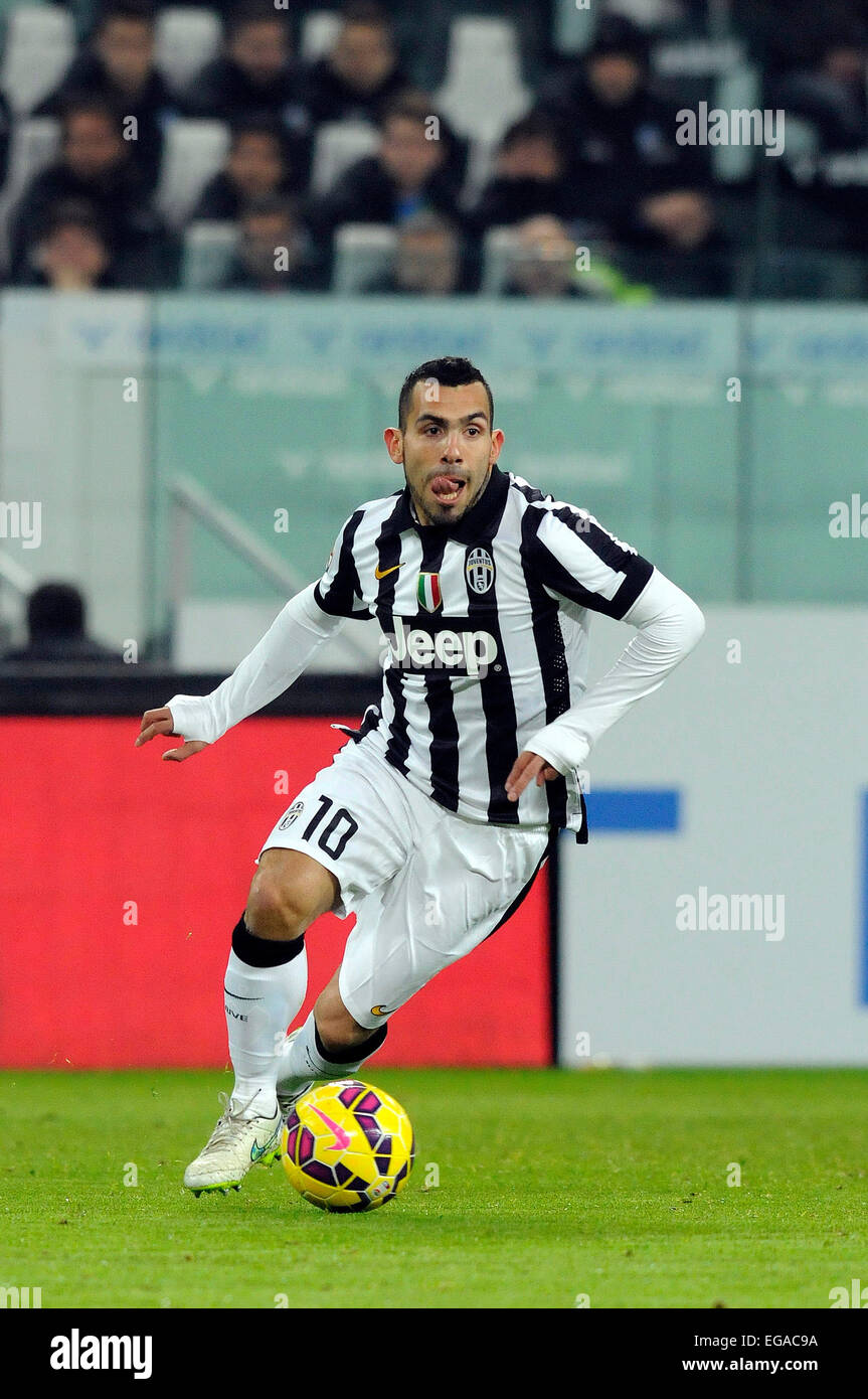 Turin, Italy. 20th Feb, 2015. Serie A Football. Juventus versus ...