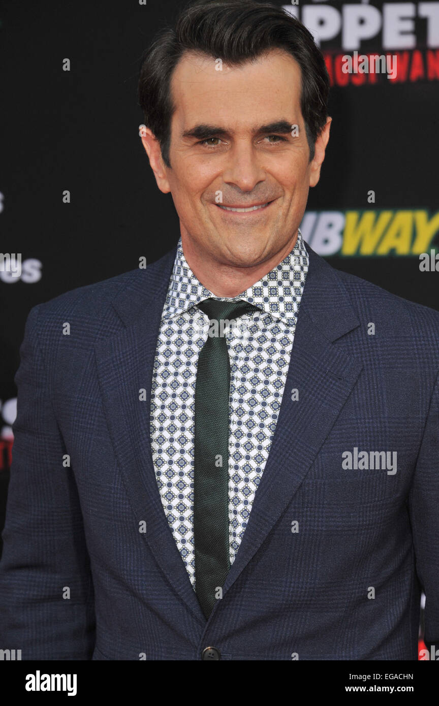 LOS ANGELES, CA - MARCH 11, 2014: Ty Burrell at the world premiere of ...
