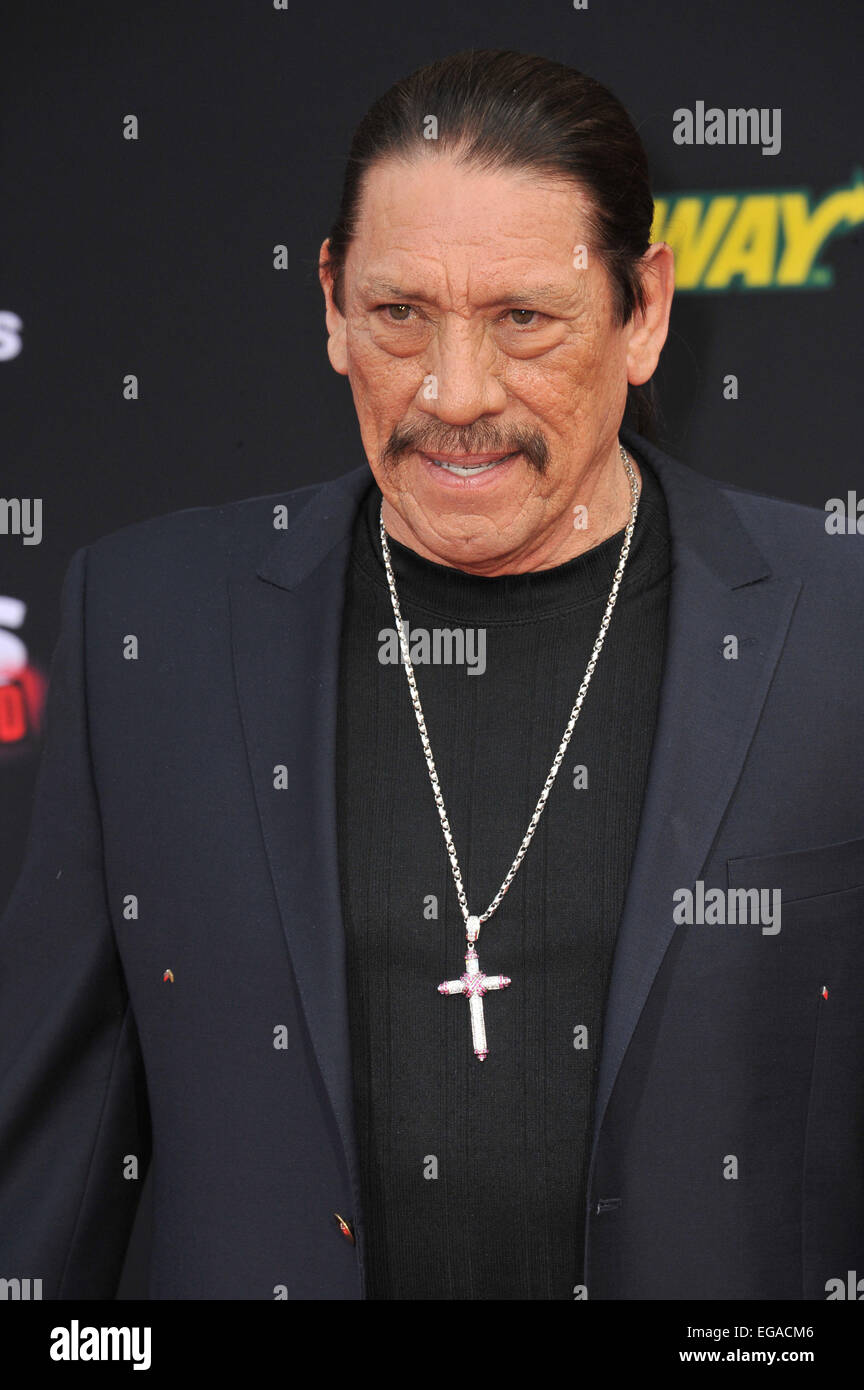 LOS ANGELES, CA - MARCH 11, 2014: Danny Trejo at the world premiere of ...