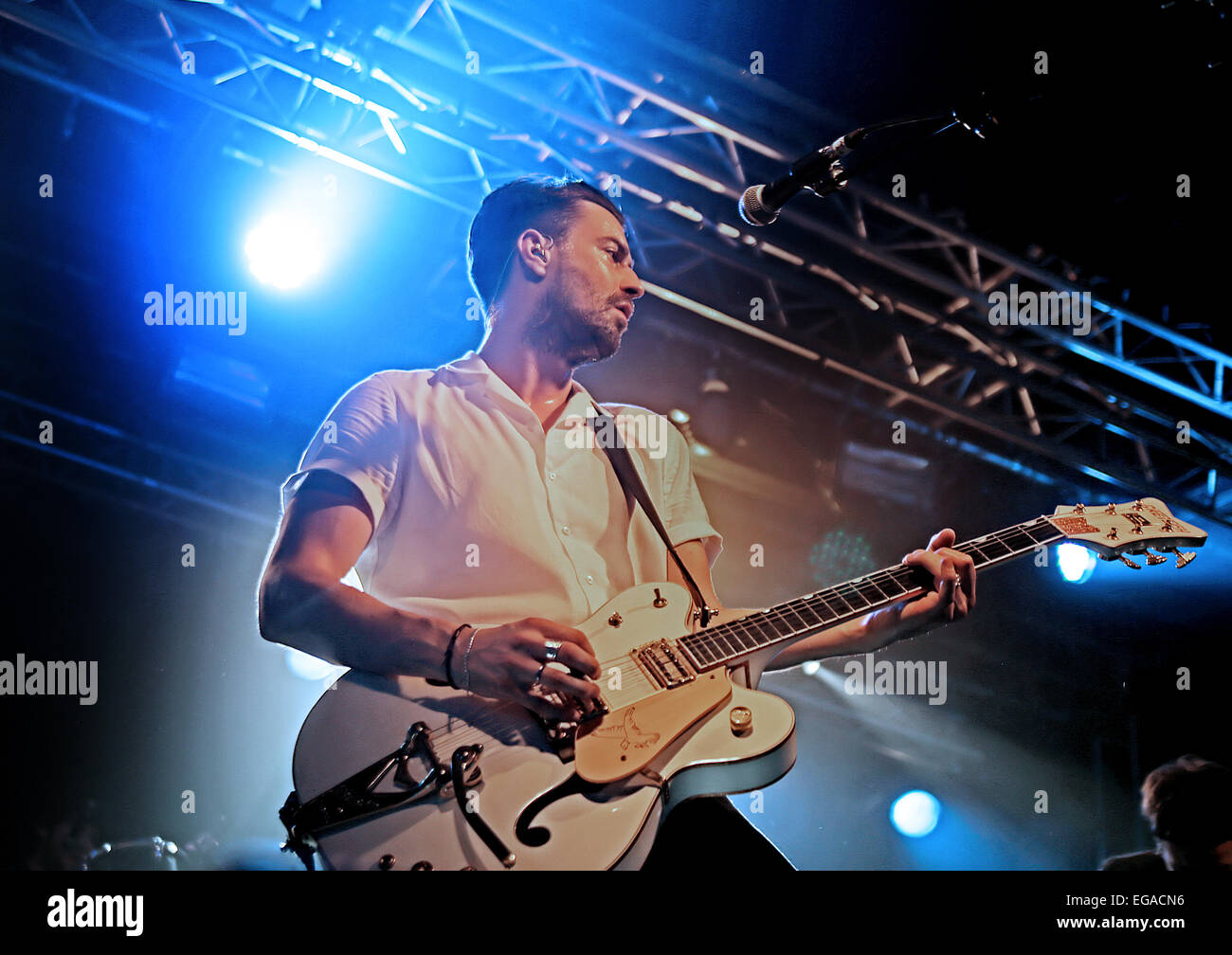 The Courteeners performing live on stage at Liverpool O2 Academy ...
