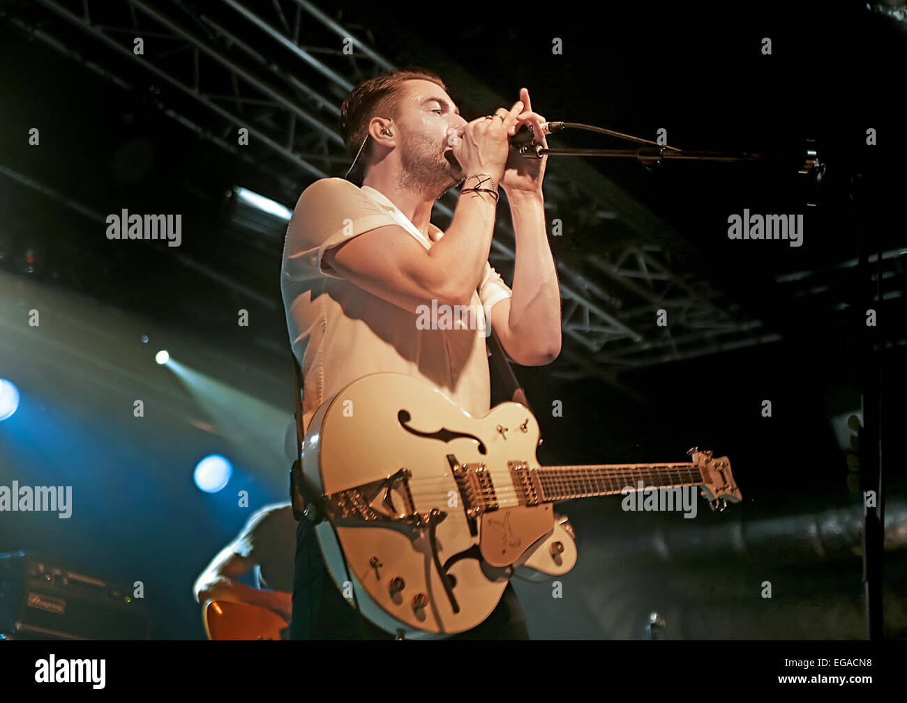 The Courteeners performing live on stage at Liverpool O2 Academy ...