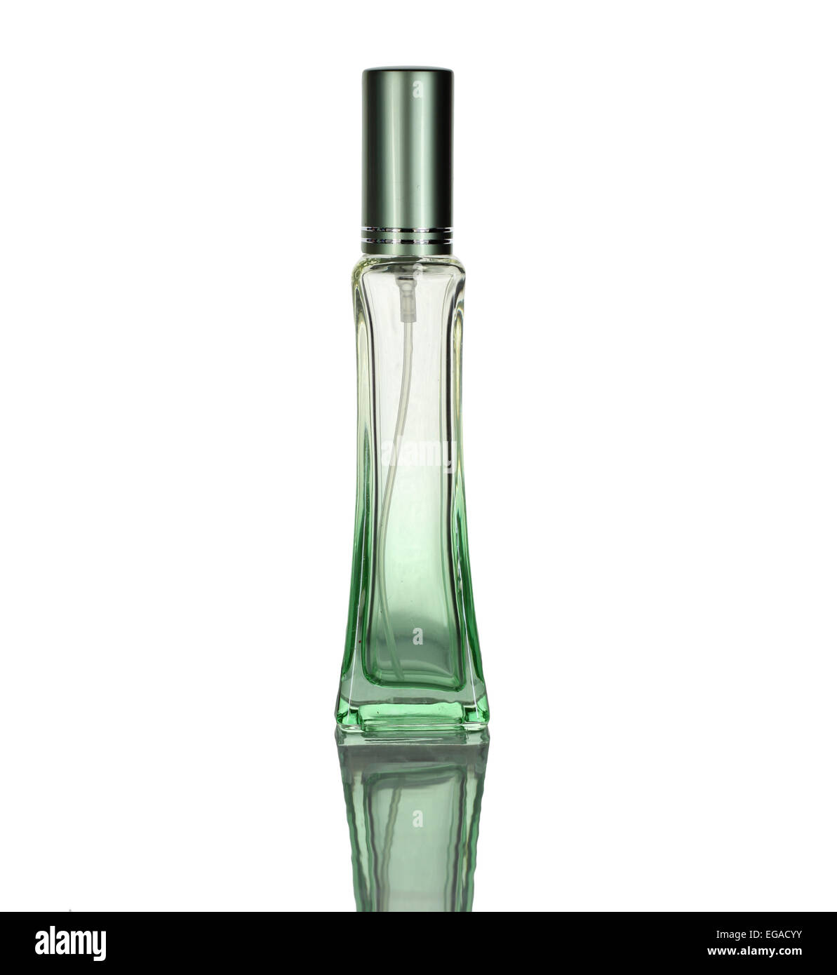 New perfume bottles that are not in use isolated on white background ...