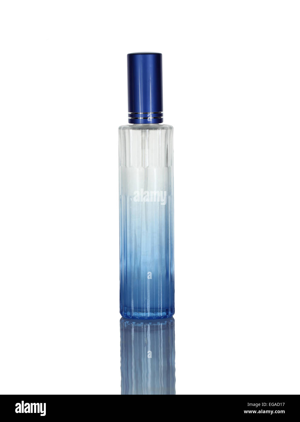 New perfume bottles that are not in use isolated on white background ...