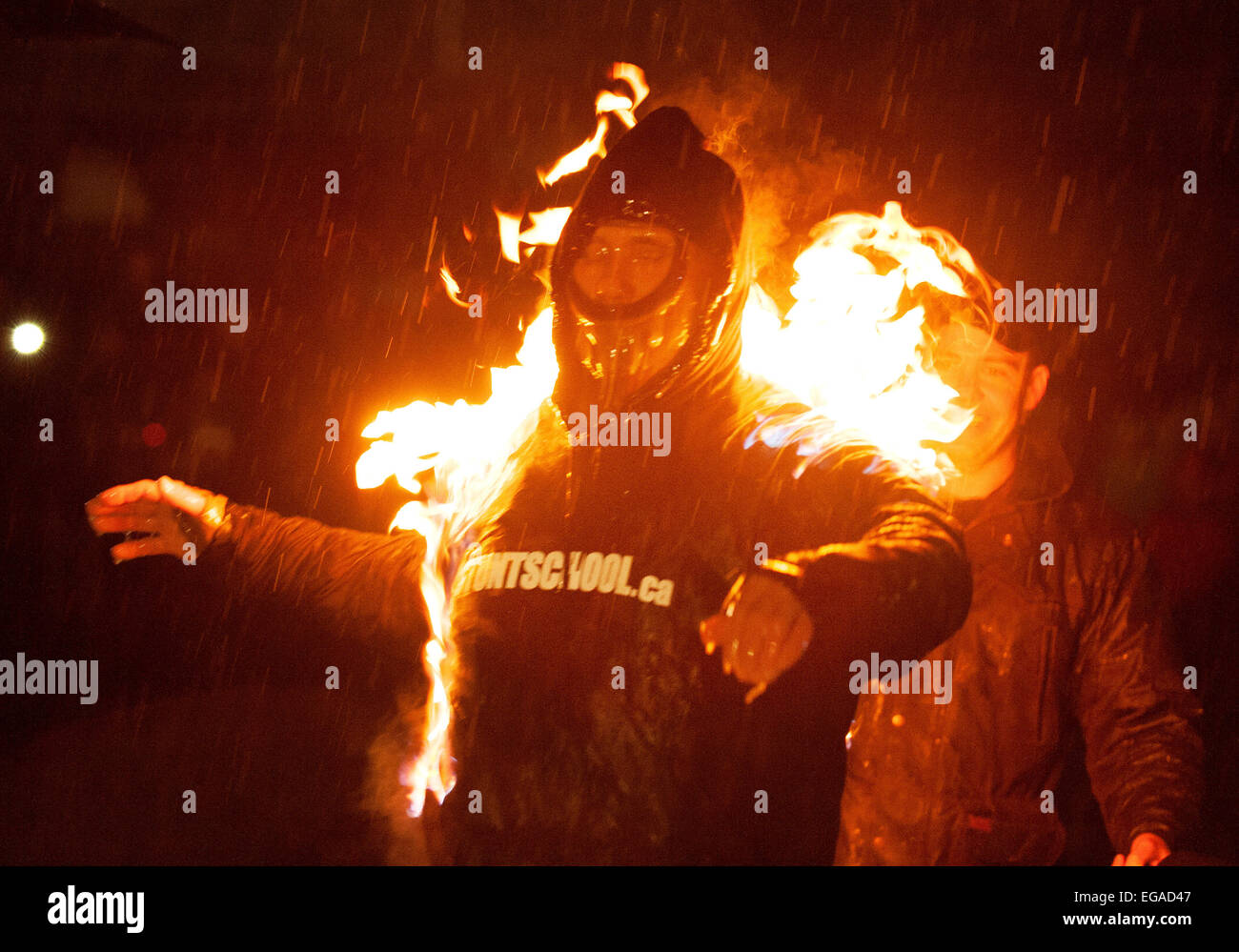 Stuntman Fire High Resolution Stock Photography and Images - Alamy