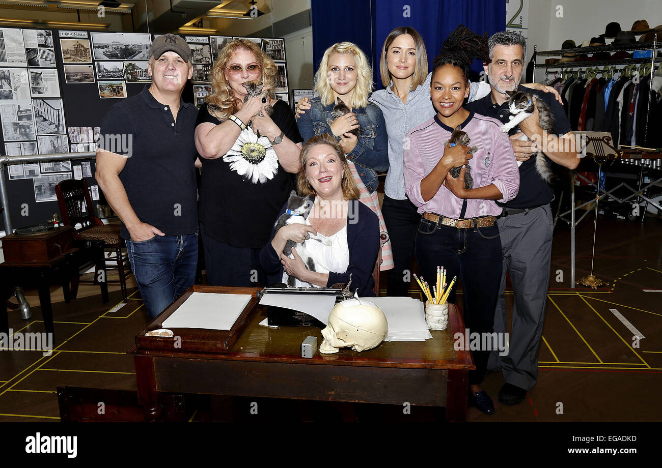 Kitten auditions with the Broadway cast of You Can't Take It With You ...