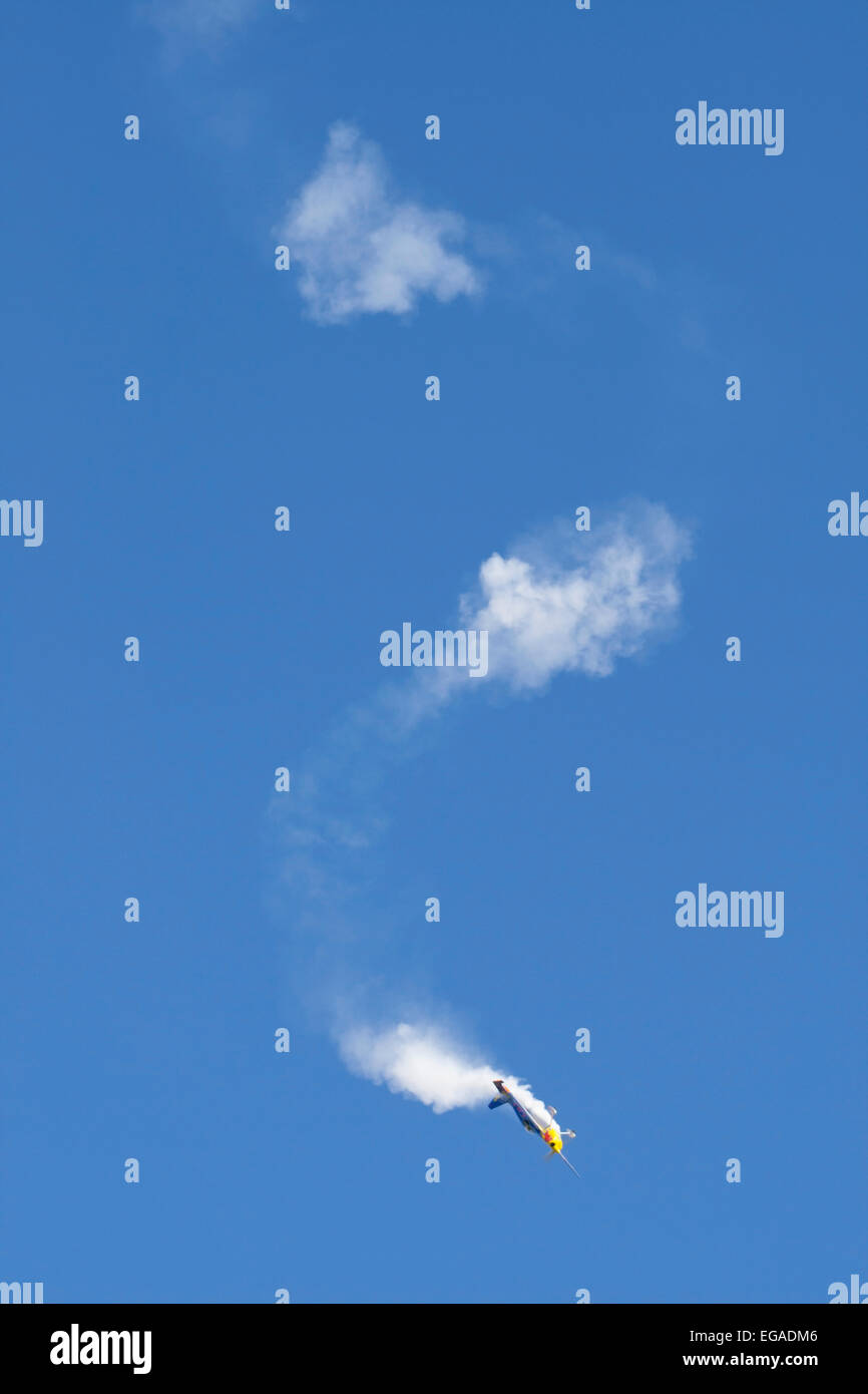 Red BUll RC Stunt Plane at air display Stock Photo - Alamy