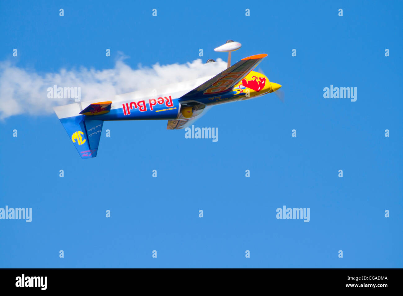 Red bull stunt plane hi-res stock photography and images - Alamy
