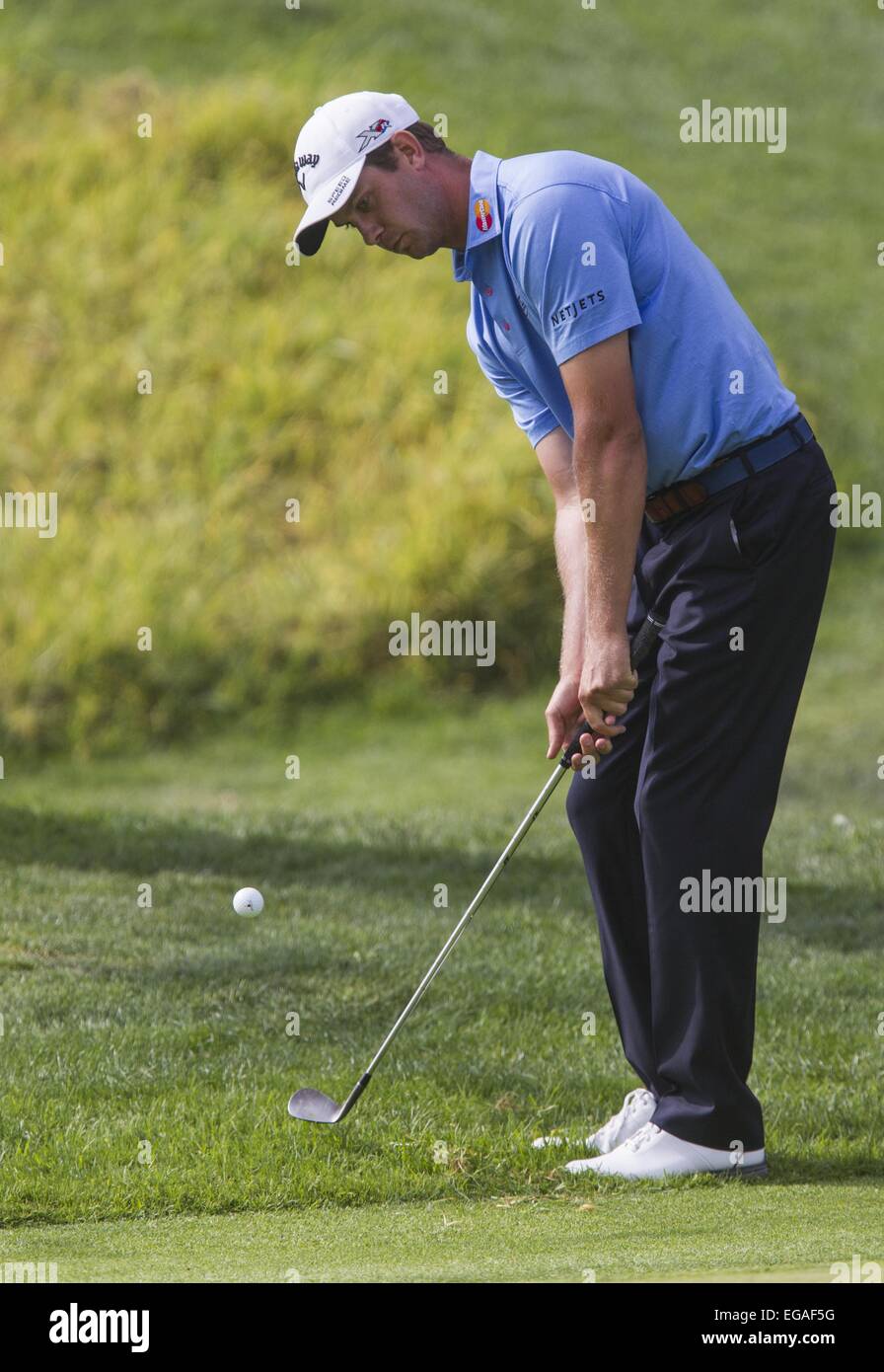 Los Angeles, California, USA. 20th Feb, 2015. Harris English plays in ...