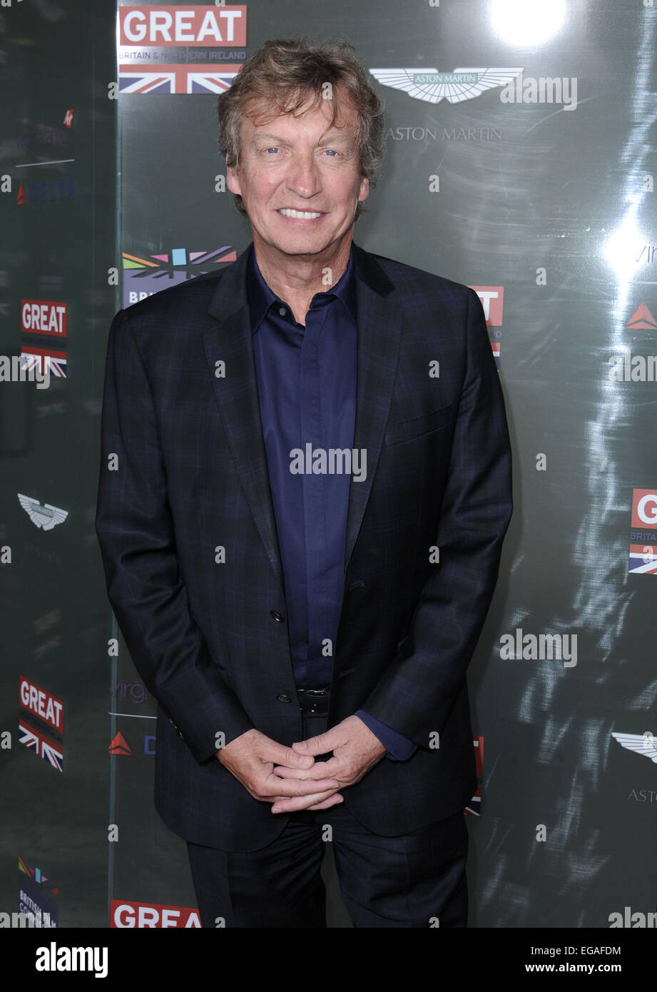 Los Angeles, California, USA. 20th Feb, 2015. Nigel Lythgoe attending ...