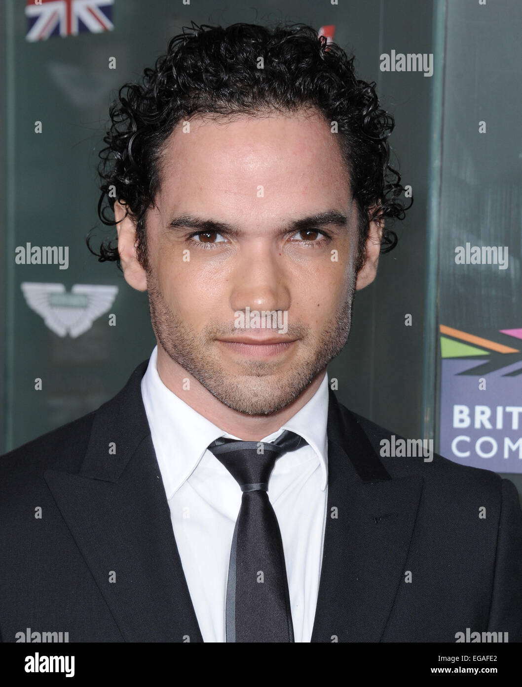 Los Angeles, California, USA. 20th Feb, 2015. Reece Ritchie attending ...