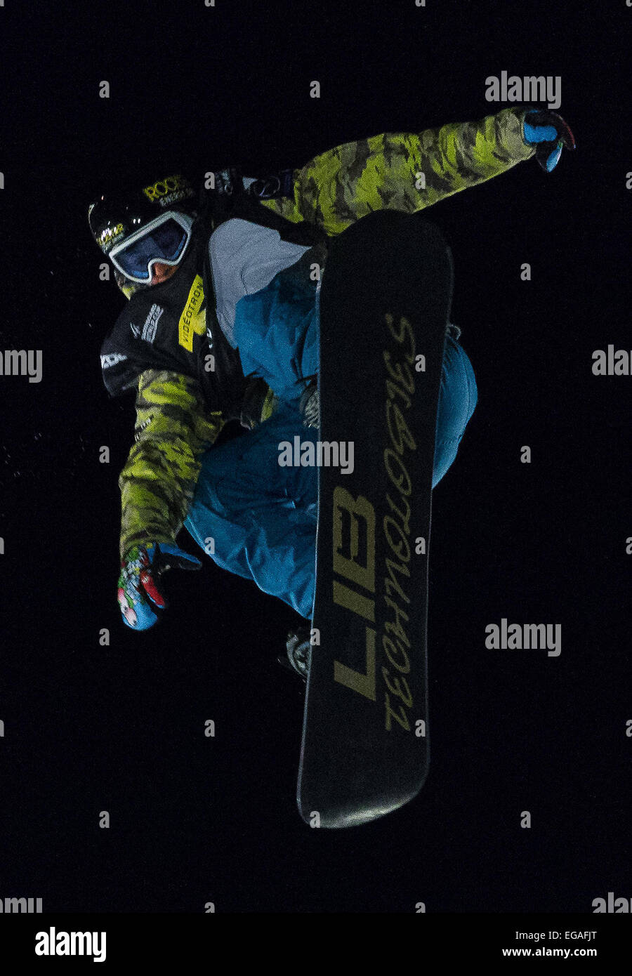 Quebec, Canada. 20th February, 2015. Tyler Nicholson of Canada (2nd ...