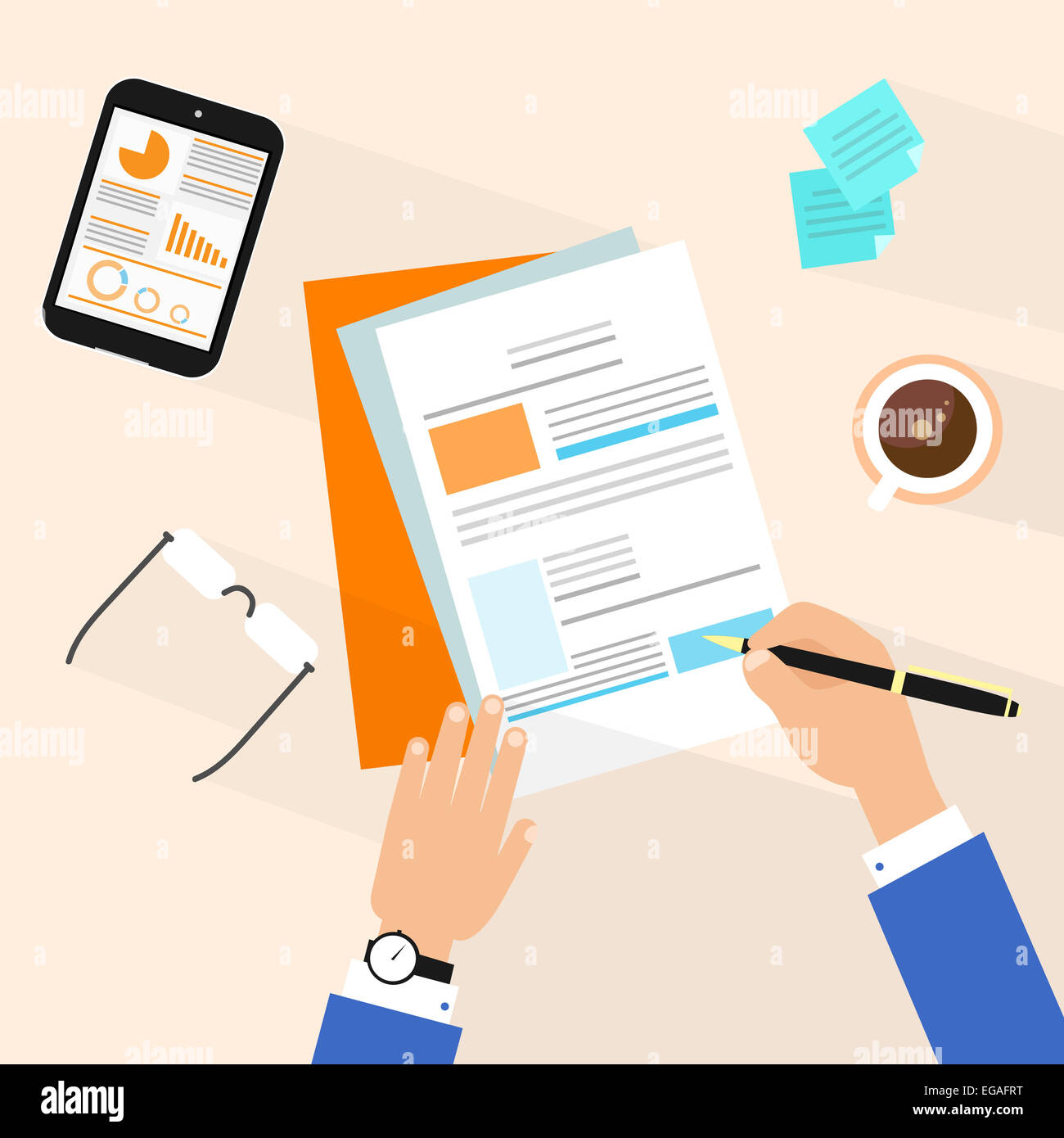 Business man document signing up contract agreement, Businessman ...