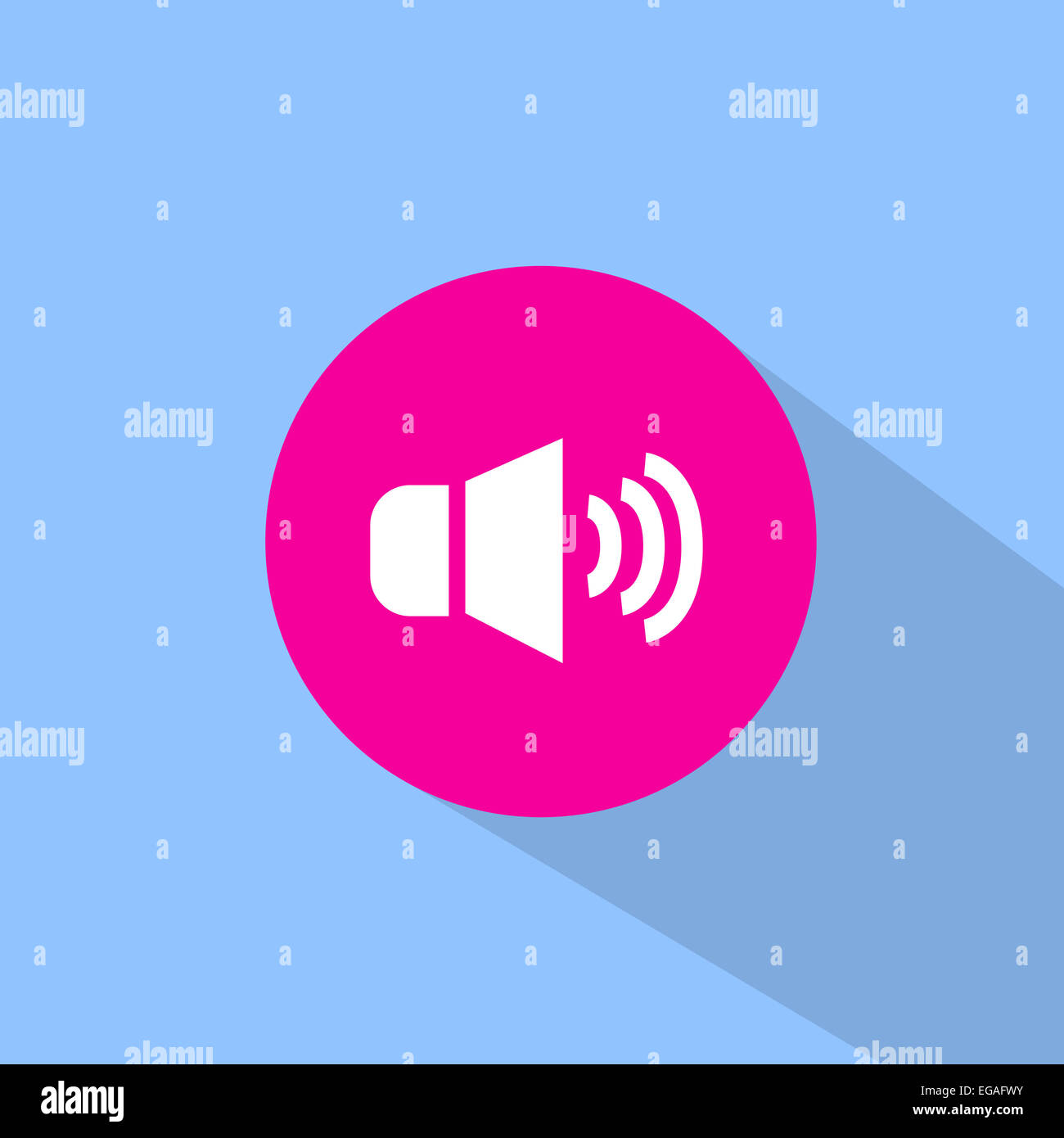 music sound icon flat design vector Stock Photo - Alamy