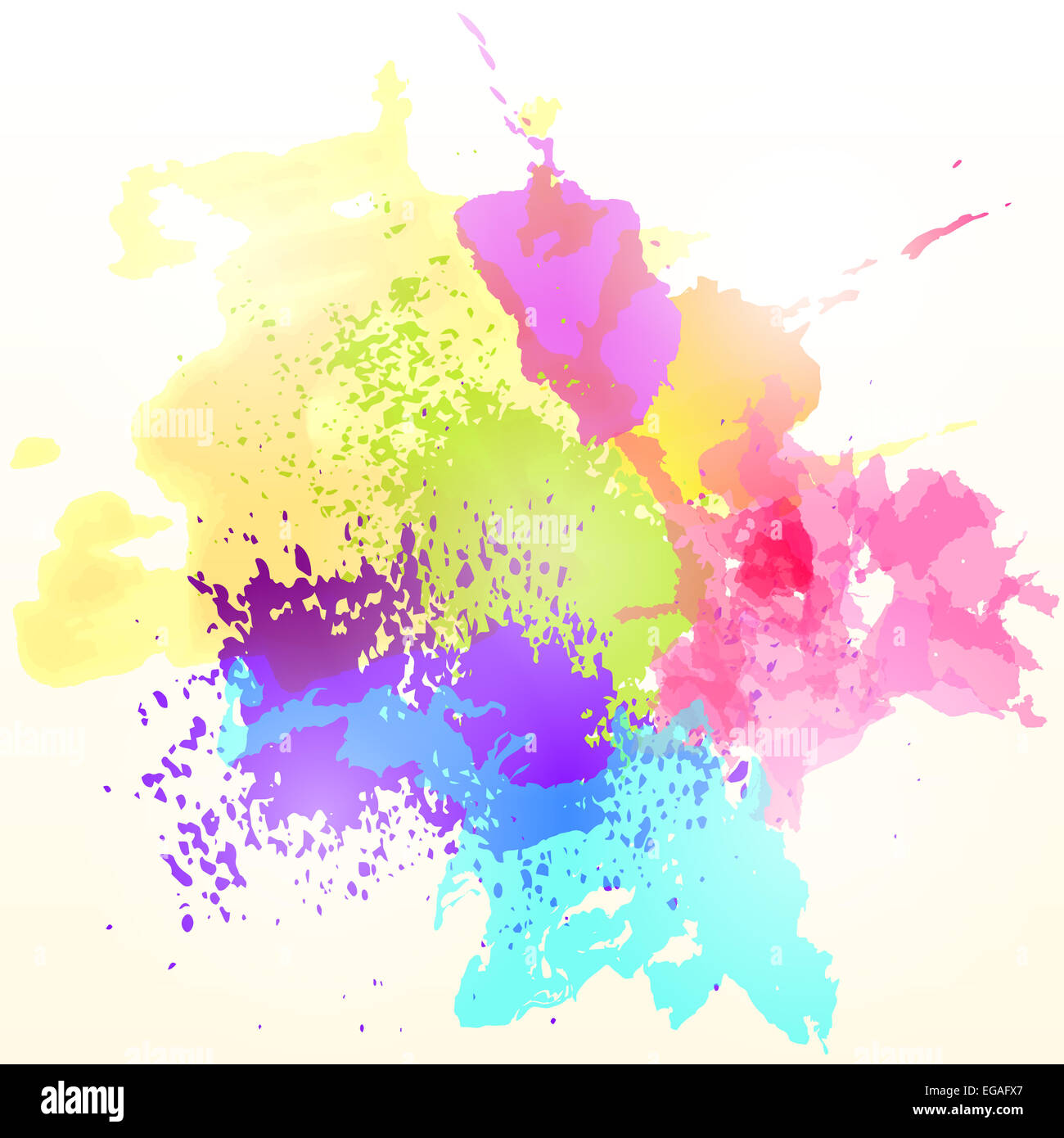 paint colorful splash abstract background. Vector Stock Photo - Alamy
