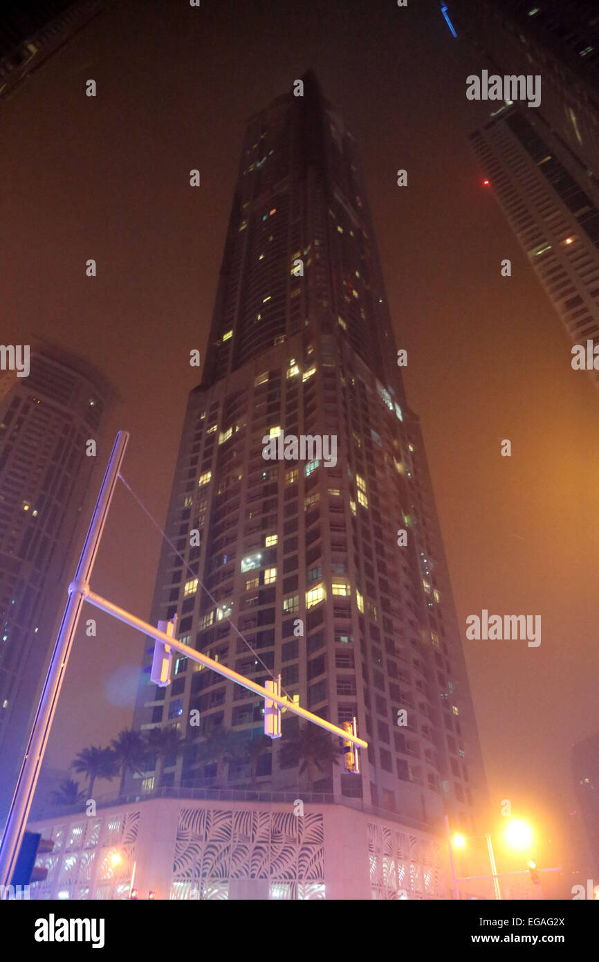 Dubai high rise fire hi-res stock photography and images - Alamy
