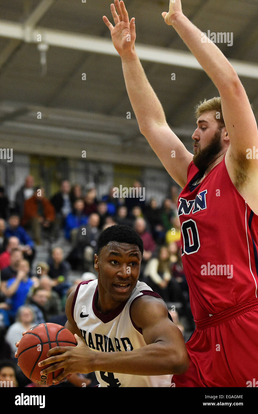 Boston, Massachusetts, USA. 13th Feb, 2015. Harvard Crimson forward ...