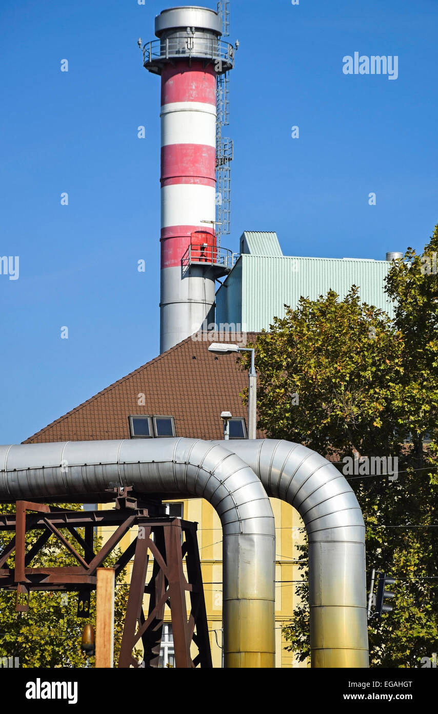 Smoke stack aerial hi-res stock photography and images - Alamy