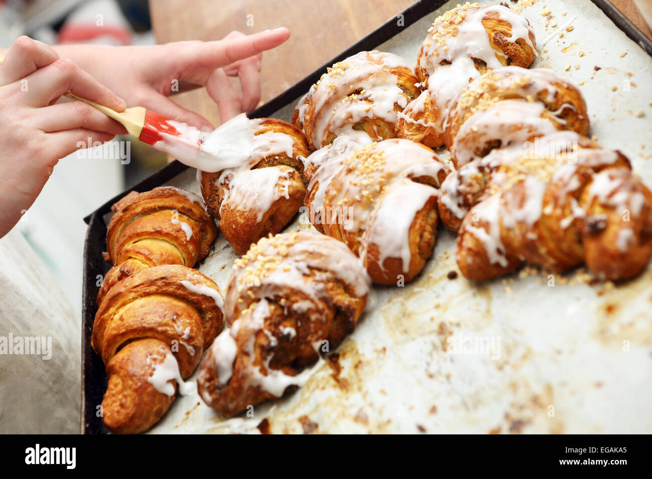 Polish croissant hi-res stock photography and images - Alamy