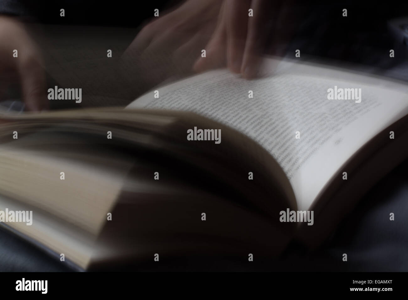 Slow shutter (reading Stock Photo - Alamy