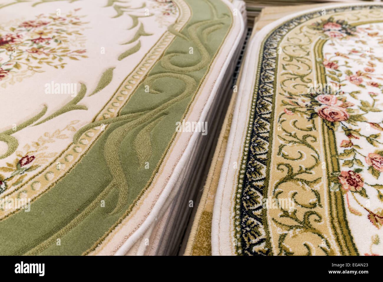 Green furry carpet hi-res stock photography and images - Alamy