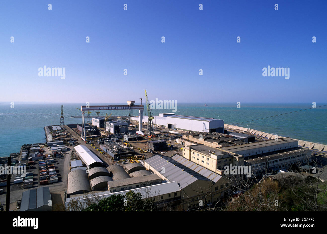 Fincantieri shipyard hi-res stock photography and images - Alamy