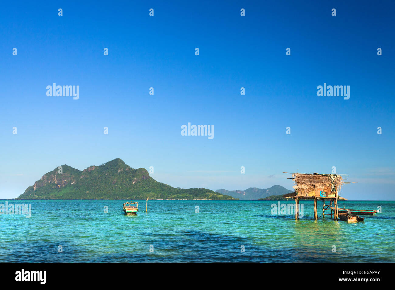 beauty of the morning on an island atmosphere will surely peaceful mind ...