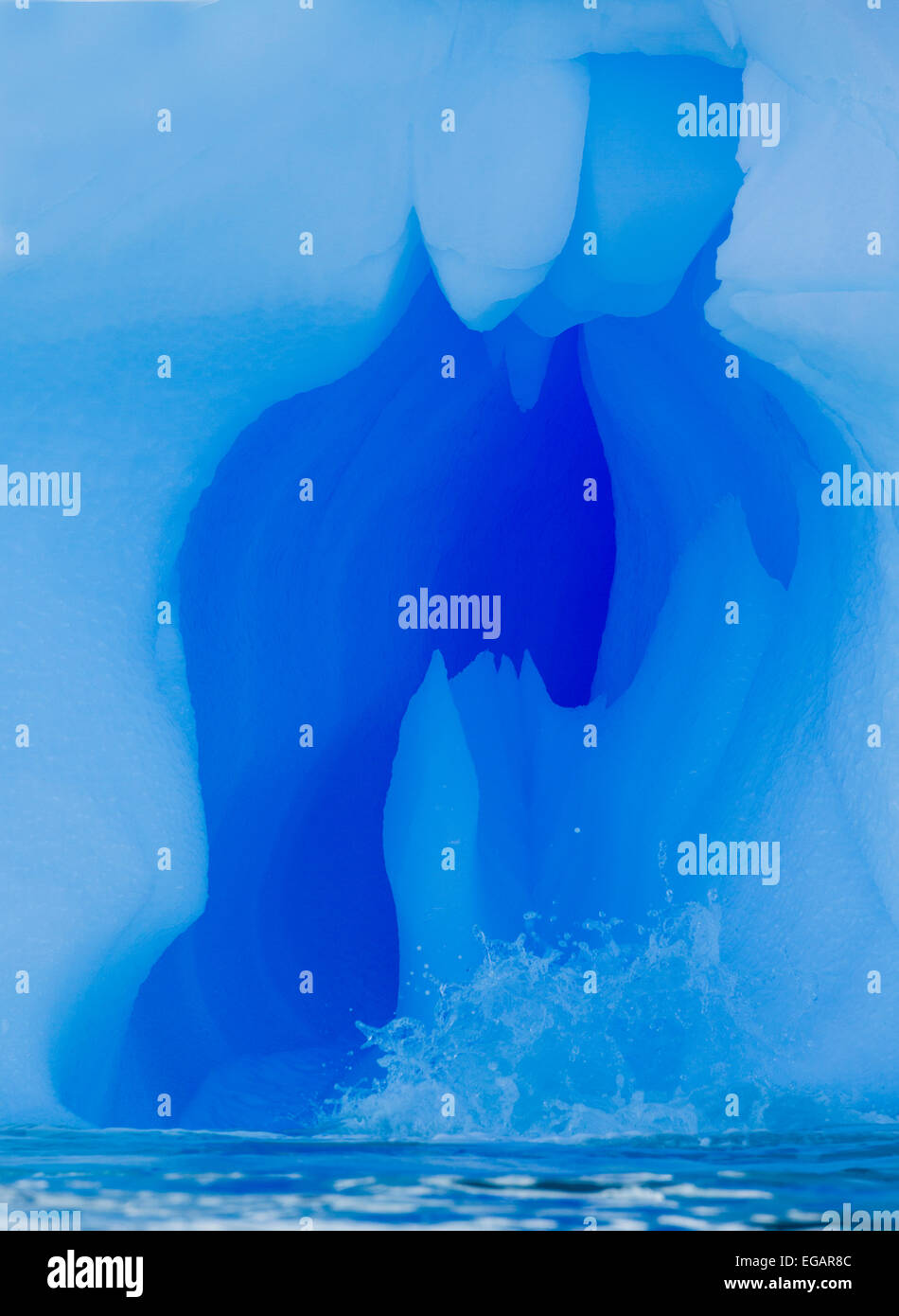 detail of iceberg, Cierva Cove, Antarctica Stock Photo - Alamy