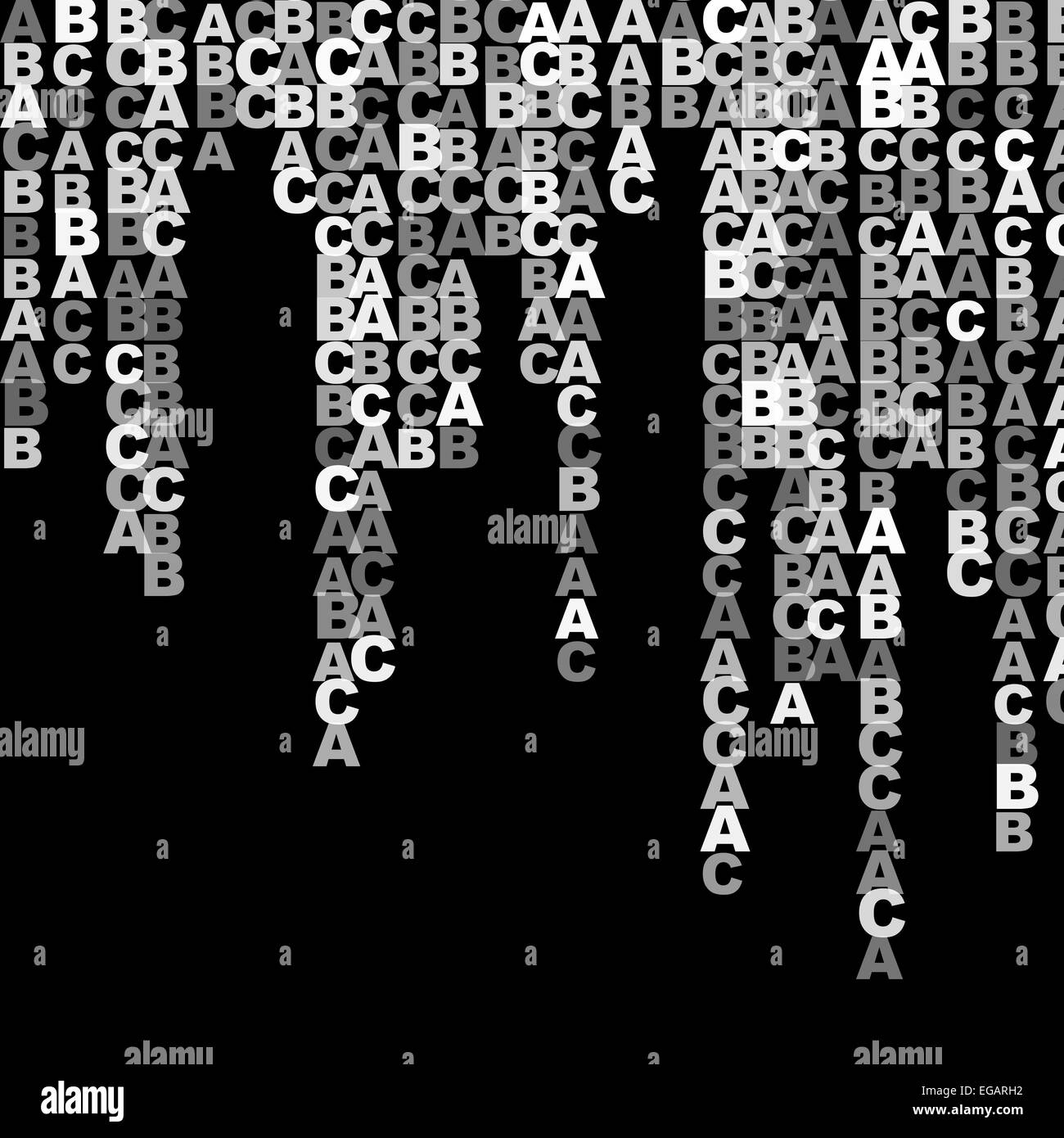 ABC alphabet random letters for background Stock Photo - Alamy