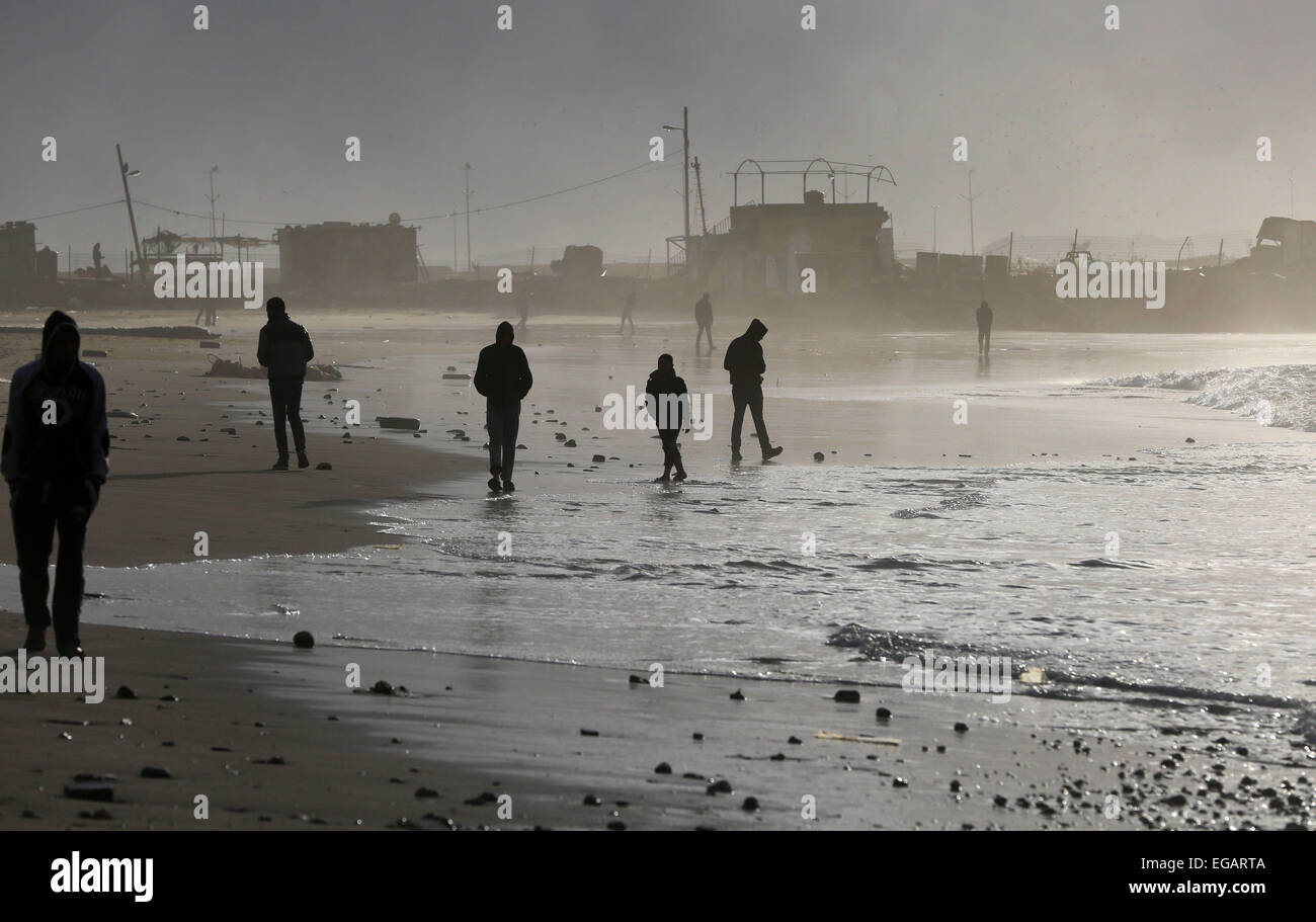 Gaza City, Gaza Strip, Palestinian Territory. 21st Feb, 2015 ...