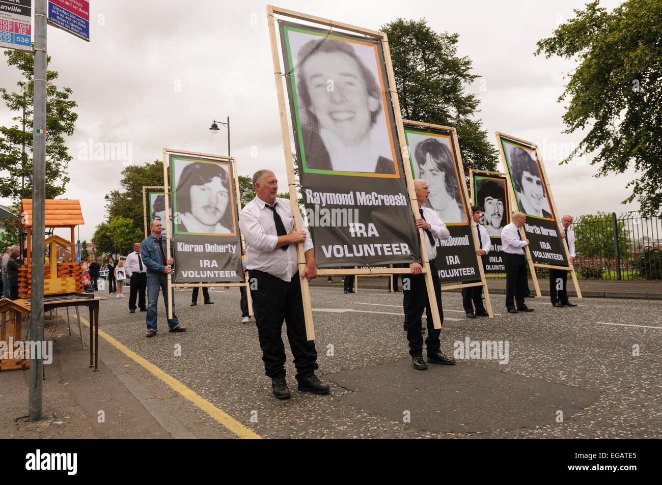 Dissident Republicans commemorate the 1981 Hunger Strikes with a ...