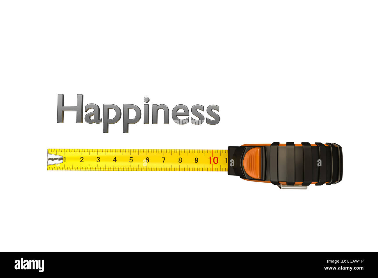 measuring tape isolated on white background Stock Photo - Alamy