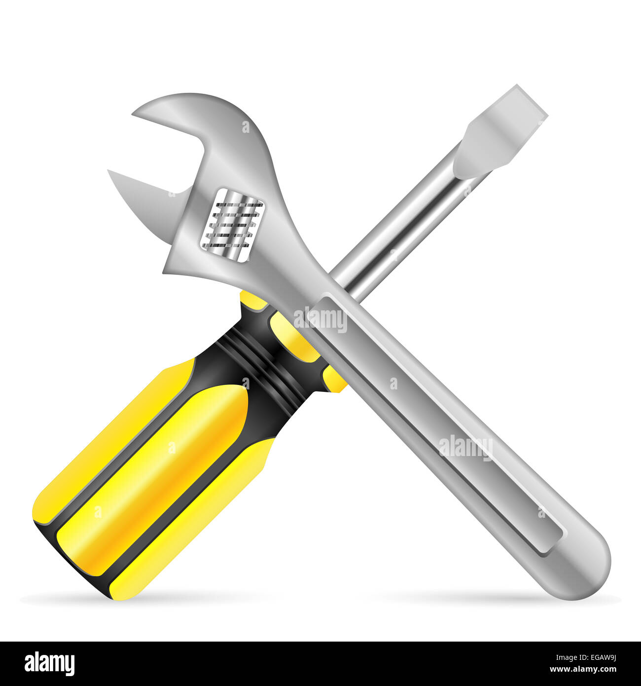 Repair tool on a white background. Vector illustration Stock Photo - Alamy