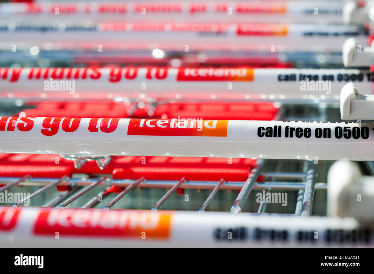 Iceland trolley cart hi-res stock photography and images - Alamy