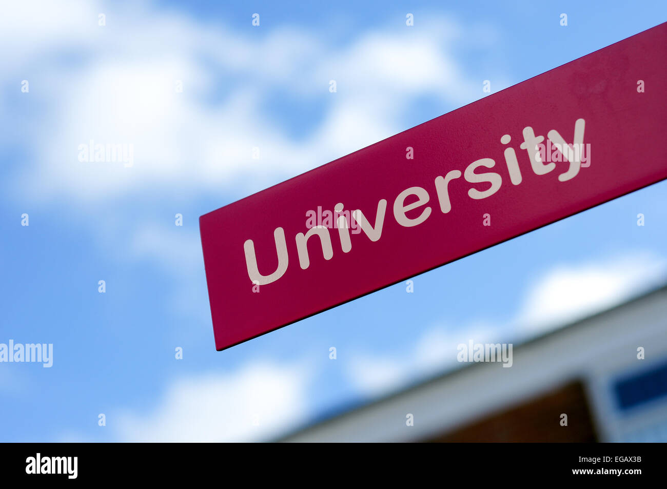 University Sign Stock Photo - Alamy