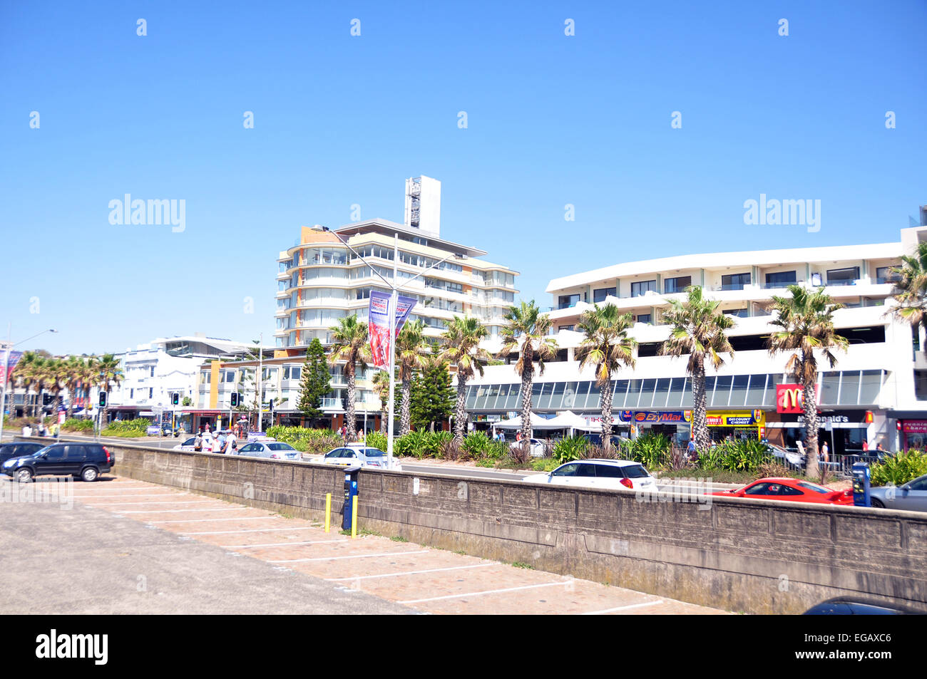 City life of Australian people with Building in city at Sydney on ...