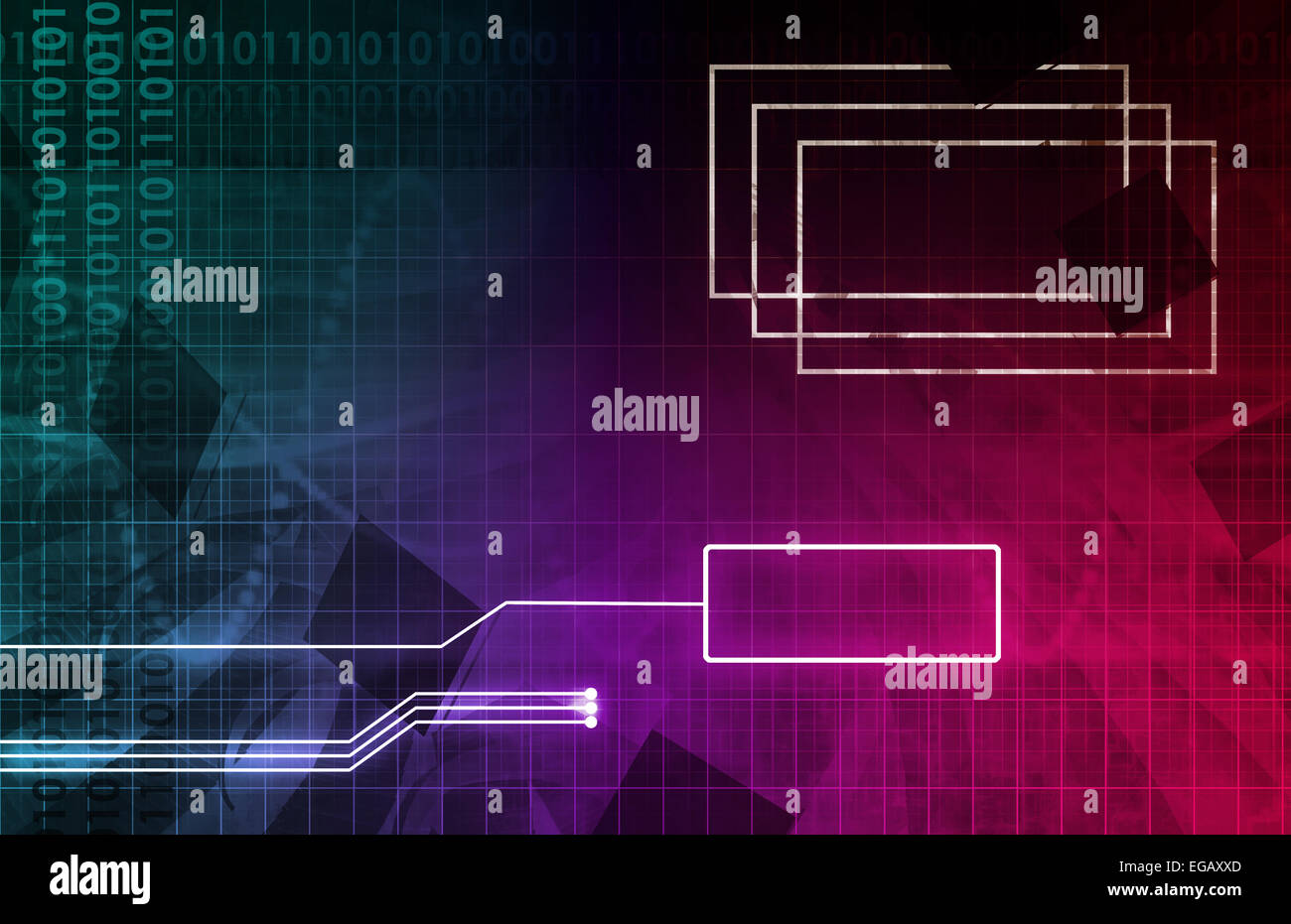 Smartphone Technology as a Presentation Background Art Stock Photo - Alamy