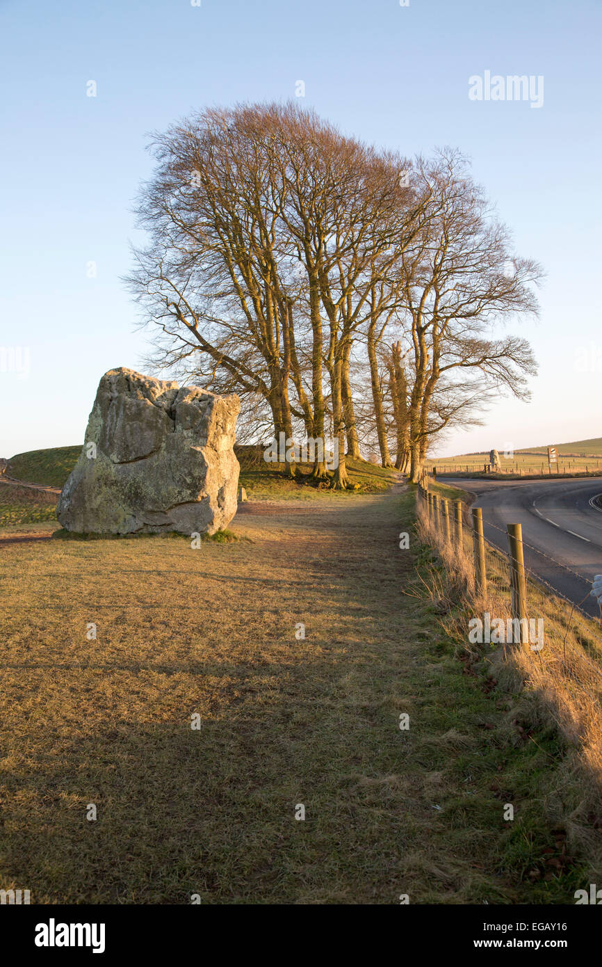 Avebury Henge Stone Circle High Resolution Stock Photography and Images ...