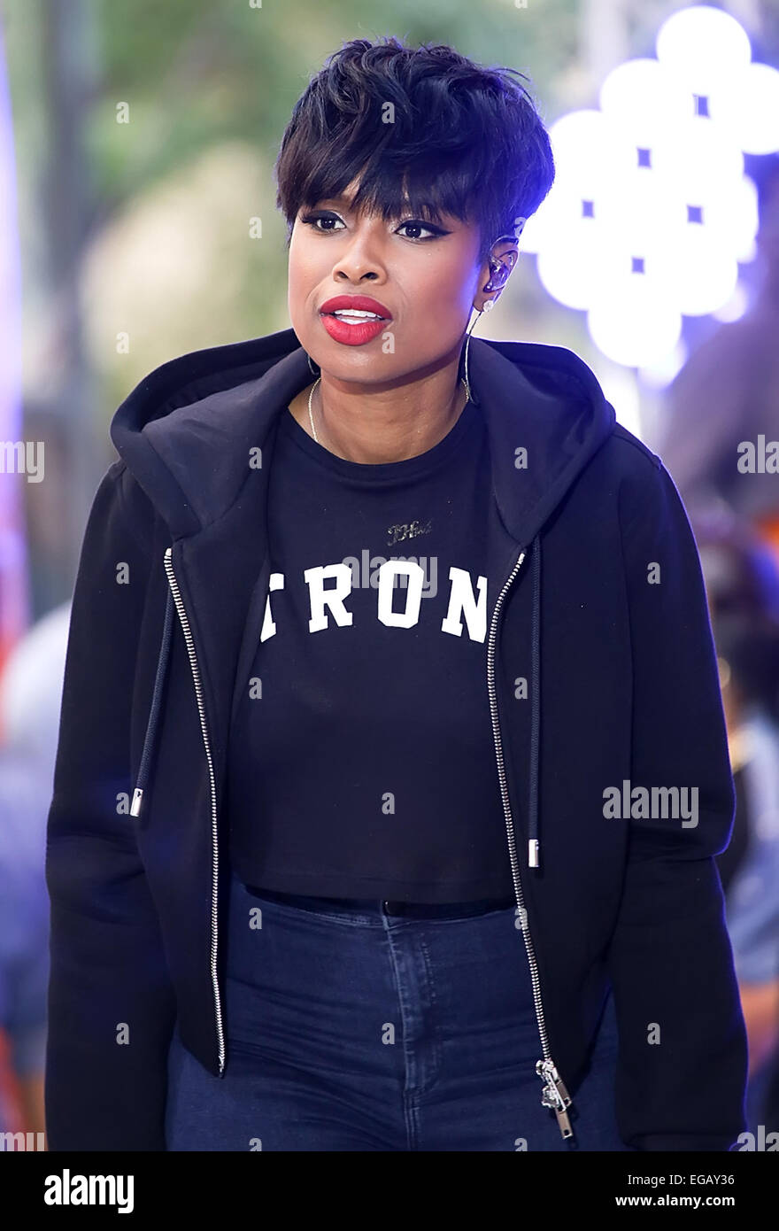 Jennifer Hudson performs live on NBC's 'Today' show as part of their ...