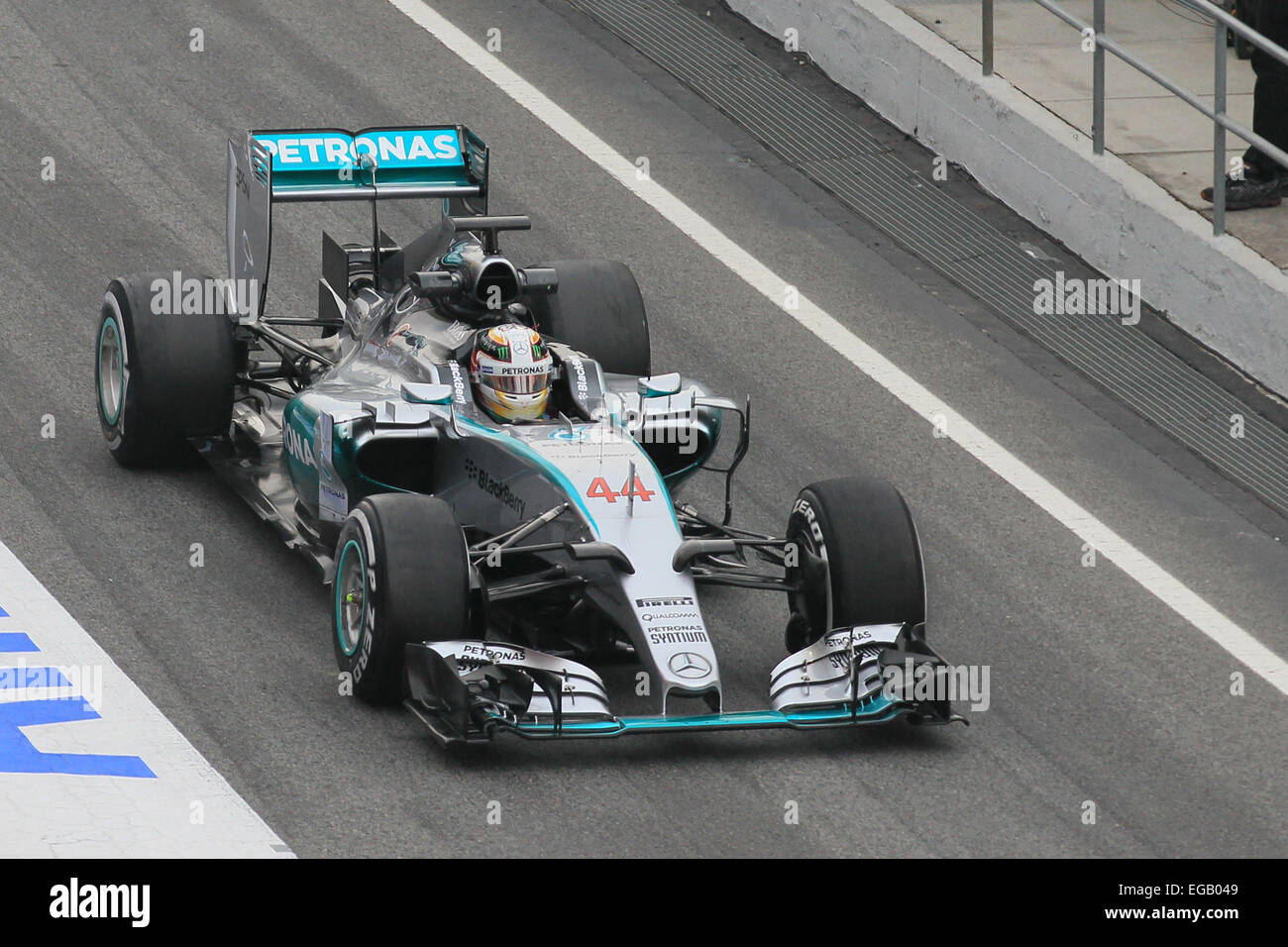 Mercedes amg petronas f1 team driver hi-res stock photography and ...