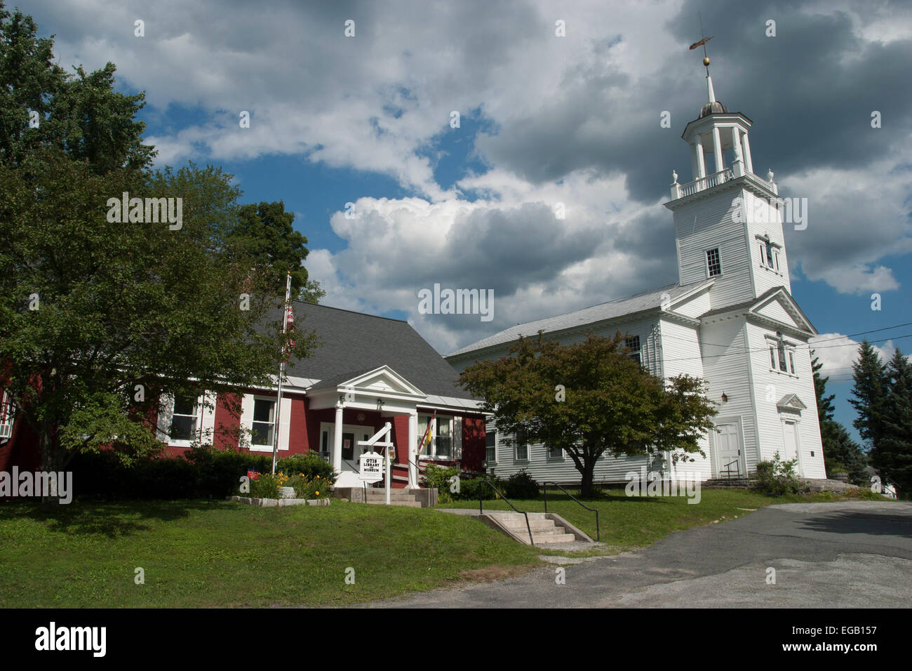 Library small town hi-res stock photography and images - Alamy