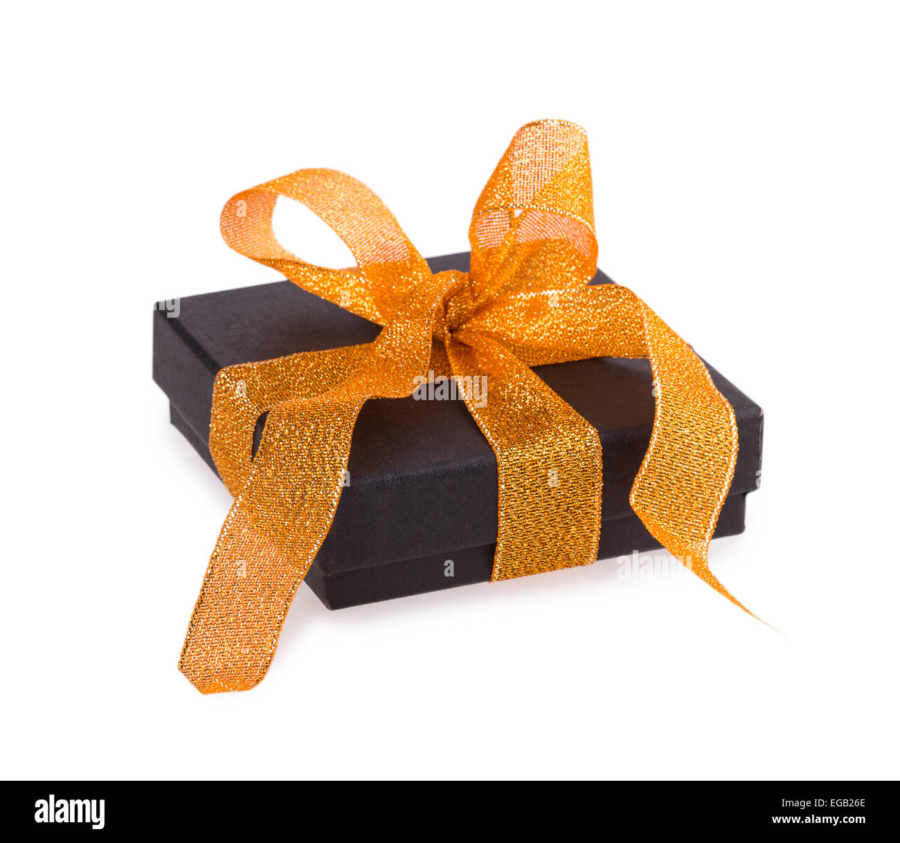 box ribbon bow isolated on white background Stock Photo - Alamy