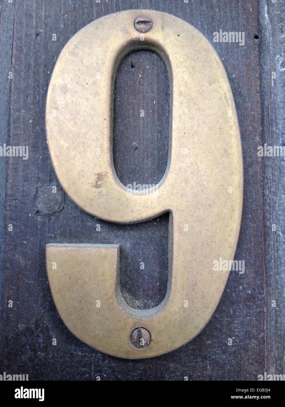 House number nine hi-res stock photography and images - Alamy