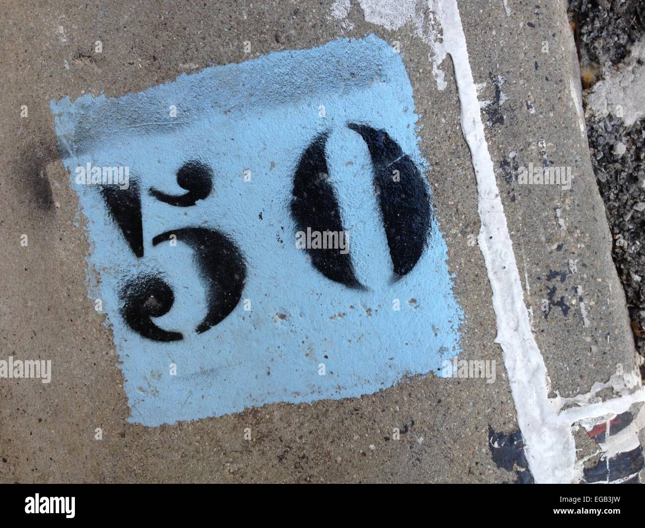 House number 50 sign hi-res stock photography and images - Alamy