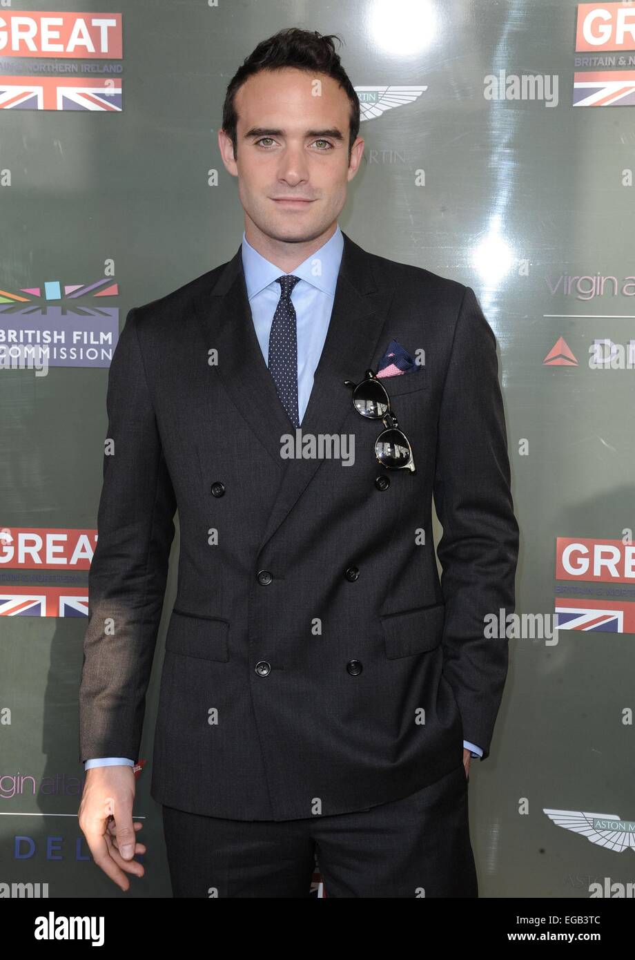 West Hollywood, CA. 20th Feb, 2015. Joshua Sasse at arrivals for The ...