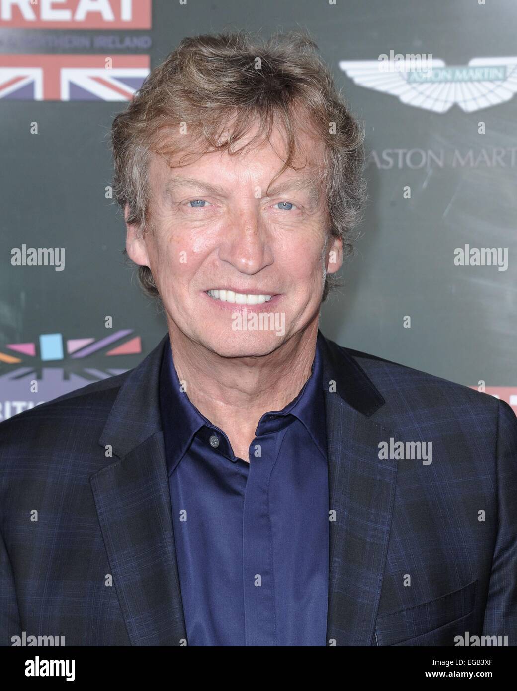 West Hollywood, CA. 20th Feb, 2015. Nigel Lythgoe at arrivals for The ...