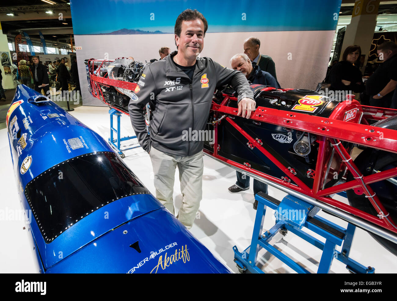Zurich, Switzerland. 20th February, 2015. Rocky Robinson, the world's ...