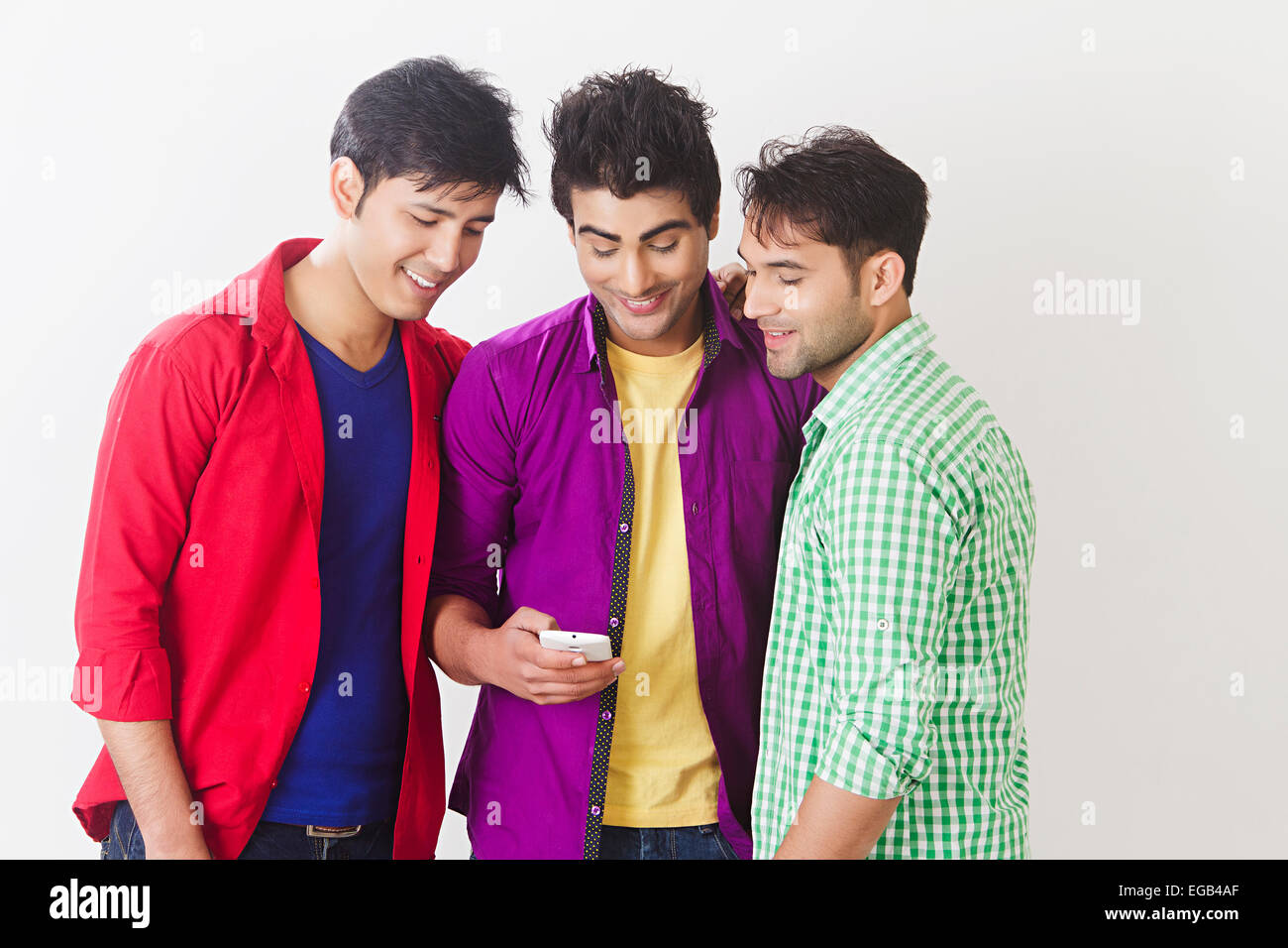 College boys chatting hi-res stock photography and images - Alamy