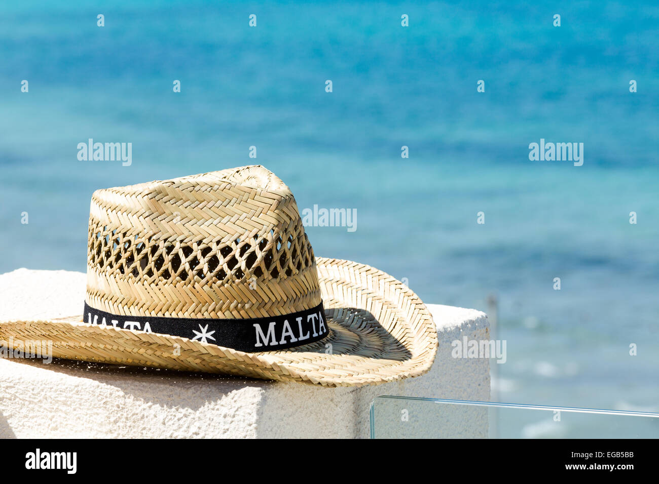 Malta - Straw hat Stock Photo - Alamy