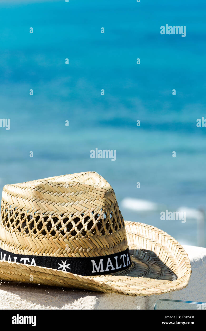 Malta - Straw hat Stock Photo - Alamy